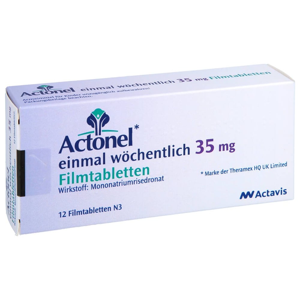 Actonel einmal wöchentlich 35 mg 12 Stück online bestellen