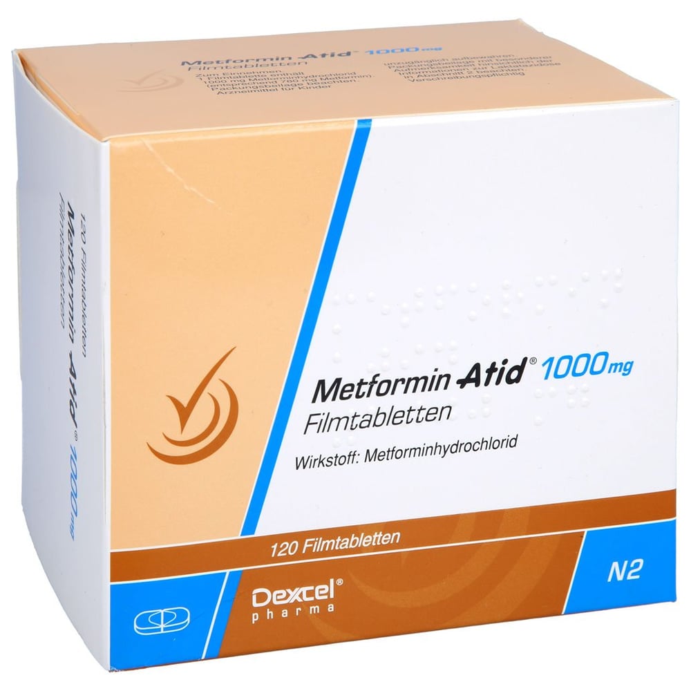 Metformin Atid 1000 mg 120 Stück online bestellen
