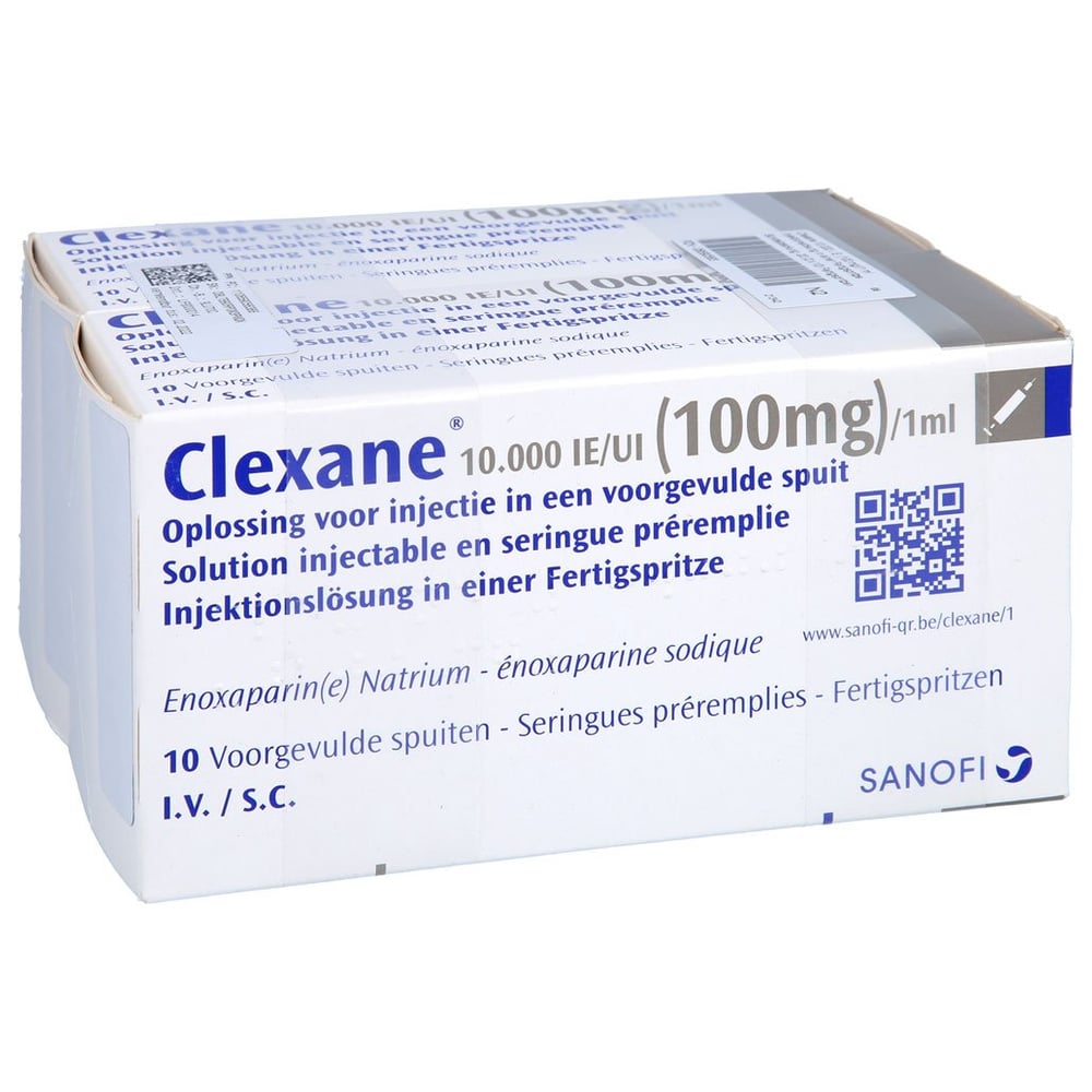 Clexane 10000 I.E. (100 mg)/1 ml Injektionslösung 20 Stück online bestellen