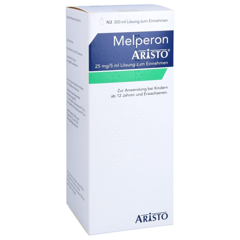 Melperon Aristo 25 mg/5 ml Lösung zum Einnehmen 300 ml online bestellen