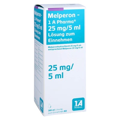 Melperon-1A Pharma 25 mg/5 ml Lösung zum Einnehmen 300 ml online bestellen