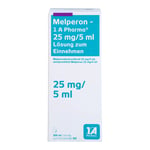Melperon-1A Pharma 25 mg/5 ml Lösung zum Einnehmen 300 ml online bestellen