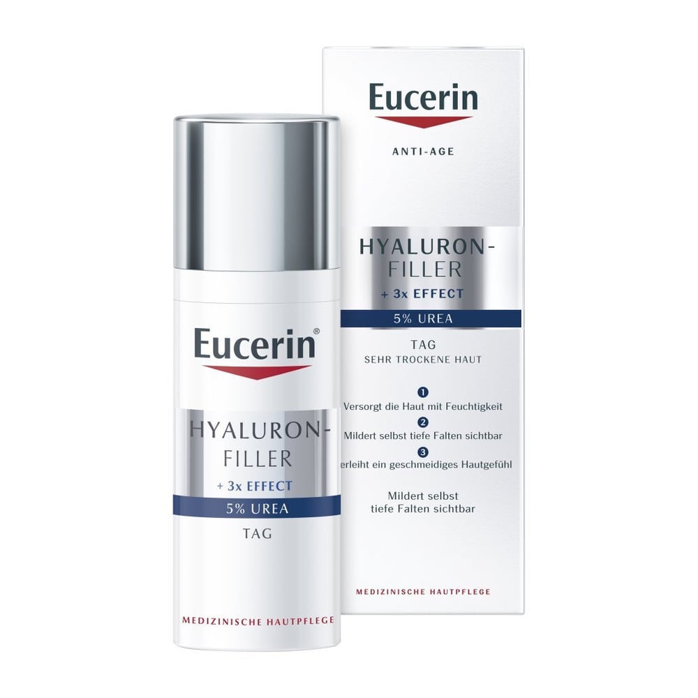 Eucerin Hyaluron-Filler 5% Urea Tagescreme 50 ml online bestellen