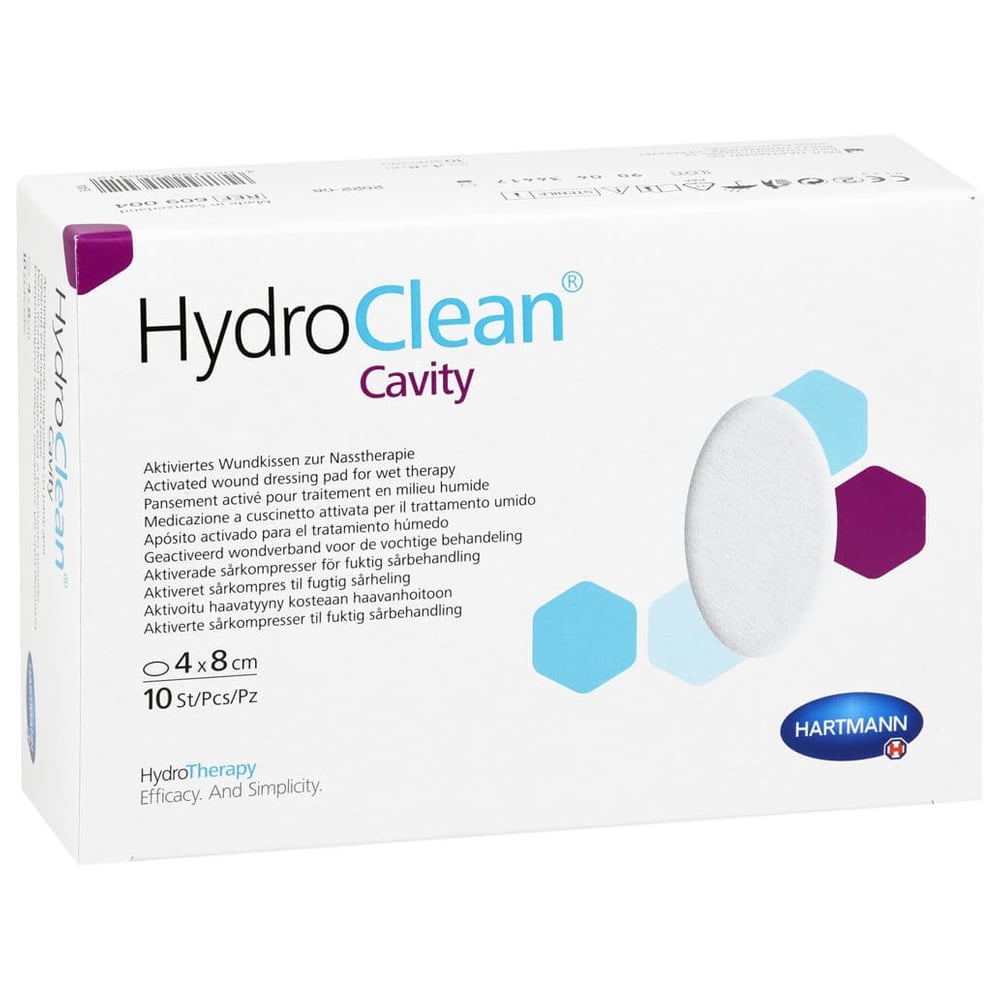 Hydroclean cavity Kompressen 4x8 cm steril B2B Medical 10 Stück online ...