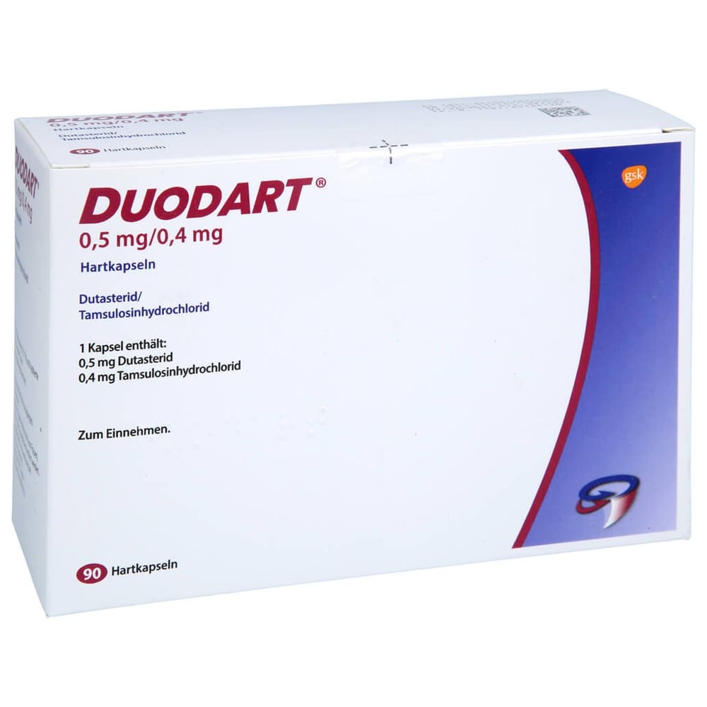 Duodart 0,5 mg/0,4 mg Hartkapseln 90 Stück online bestellen