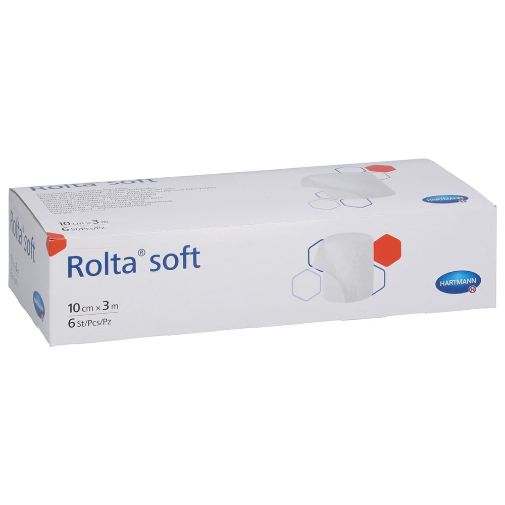 Rolta soft Synth.-Wattebinde 10 cmx3 m Kohlpharma 6 Stück kaufen (PZN ...