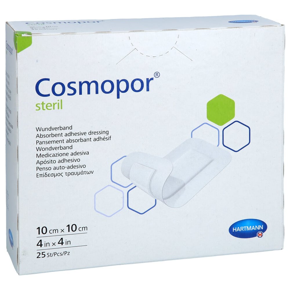 Cosmopor steril Wundverband 10x10 cm ToRa Pharma 25 Stück online bestellen