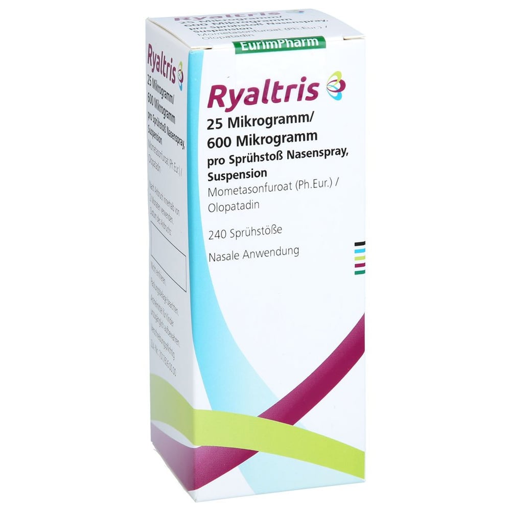Ryaltris 25 Mikrogramm/600 Mikrogramm 29 g kaufen (PZN 19754670)